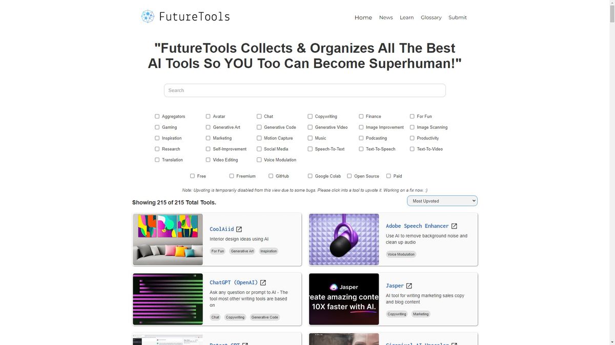 FutureTools Alternatives and Similar Sites & Apps | AlternativeTo