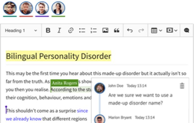 CKEditor: (s) are easy-to-implement Open Source JavaScript WYSIWYG rich text editors for ...