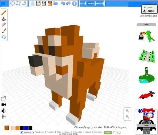 3DTin: Browser based 3D modelling tool | AlternativeTo