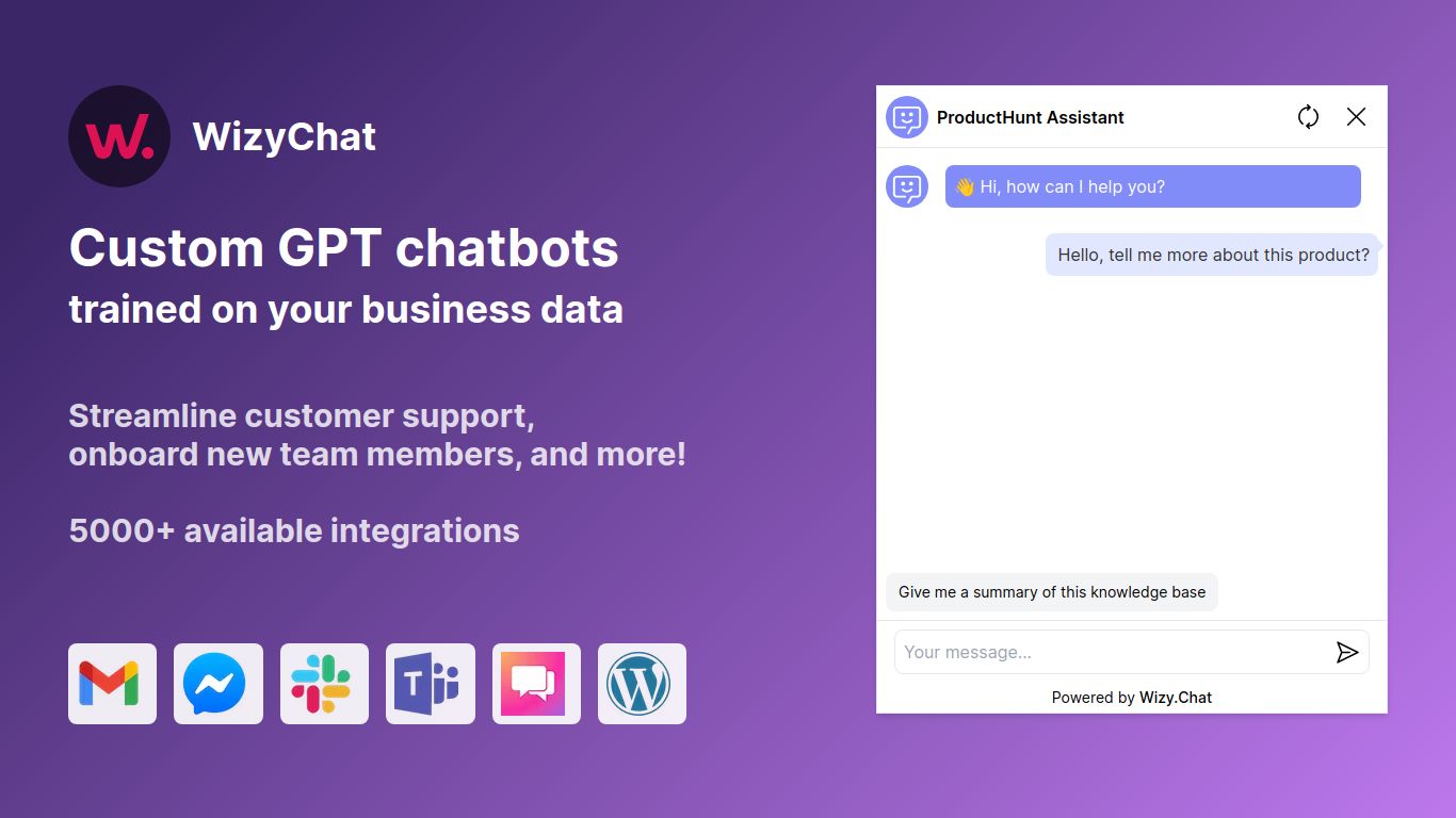 WizyChat Alternatives: Top 11 Help Desk Platforms | AlternativeTo