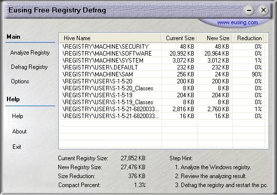 Eusing Free Registry Defrag Alternatives - Explore Similar Software | AlternativeTo