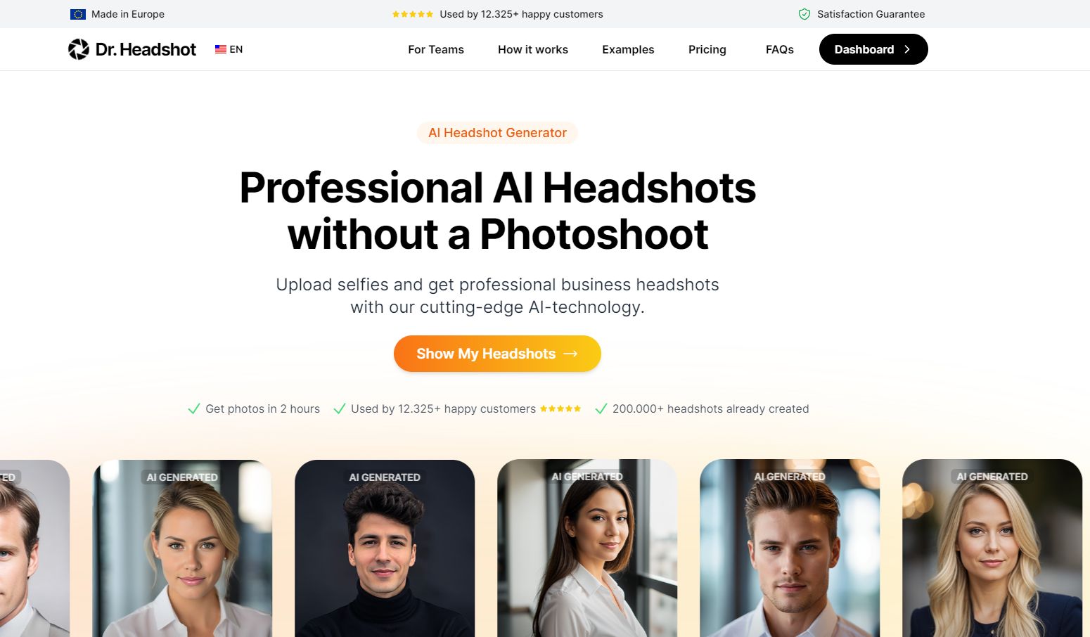 Dr. Headshot Alternatives: Top 12 AI Image Generators & Similar ...