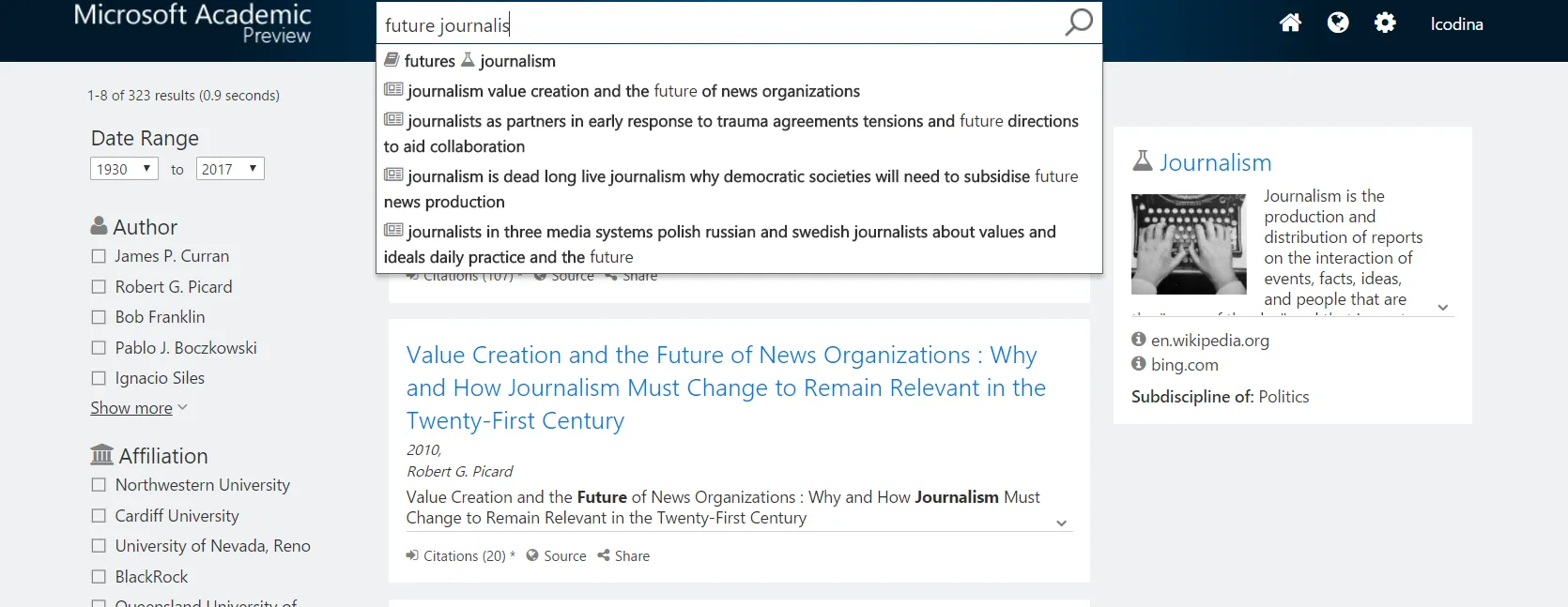 Microsoft Academic Search Alternatives and Similar Sites & Apps ...
