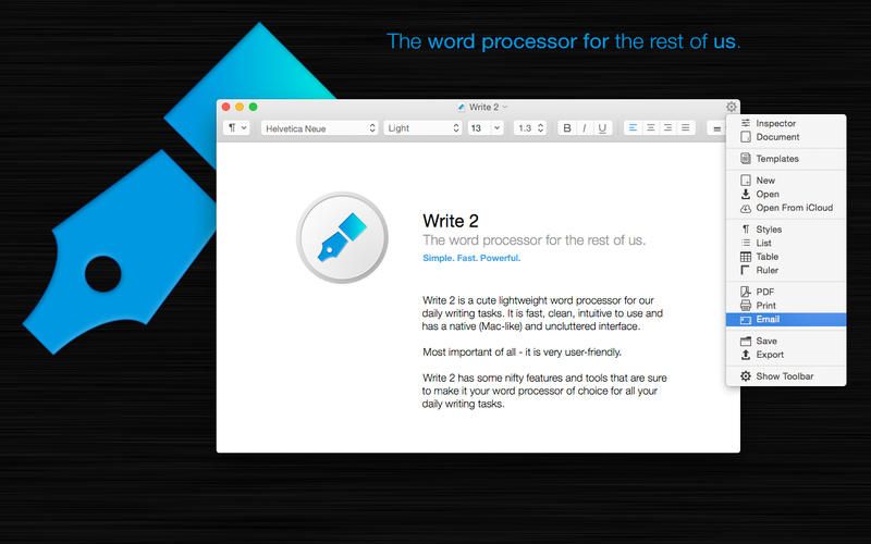 Write 2 Alternatives: 25+ Word Processors & Similar Apps | AlternativeTo