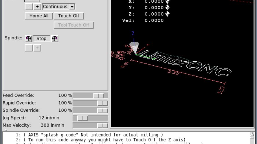 LinuxCNC: Controls CNC machines. It can drive milling machines, lathes ...