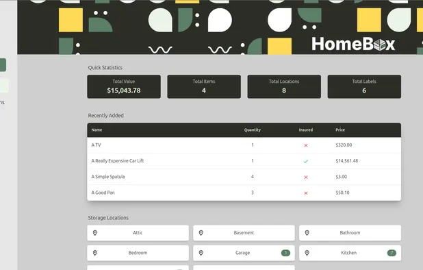 HomeBox: A simple and fast home inventory management system | AlternativeTo