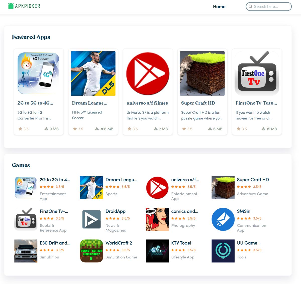 APKPicker Alternatives and Similar Sites / Apps | AlternativeTo