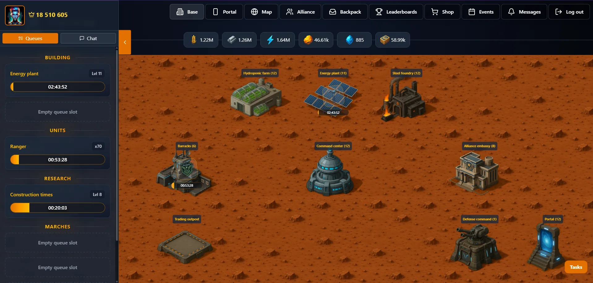 Interstellar Empires: Browser-based 4X strategy game where you build a ...