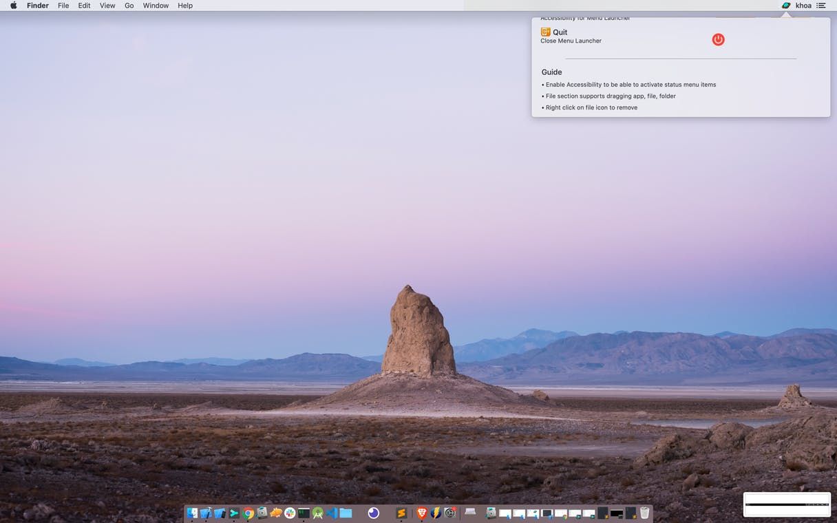 Menu Launcher: Convenient app and status menu icon launcher for macOS ...
