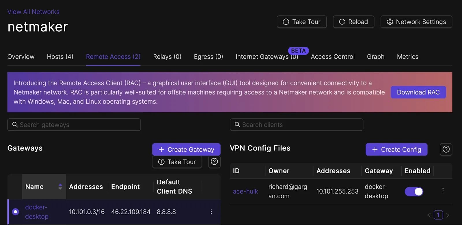 Netmaker: Makes virtual networks using WireGuard and solves for complex networking | AlternativeTo
