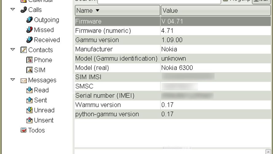Wammu: Mobile phone manager using Gammu as | AlternativeTo