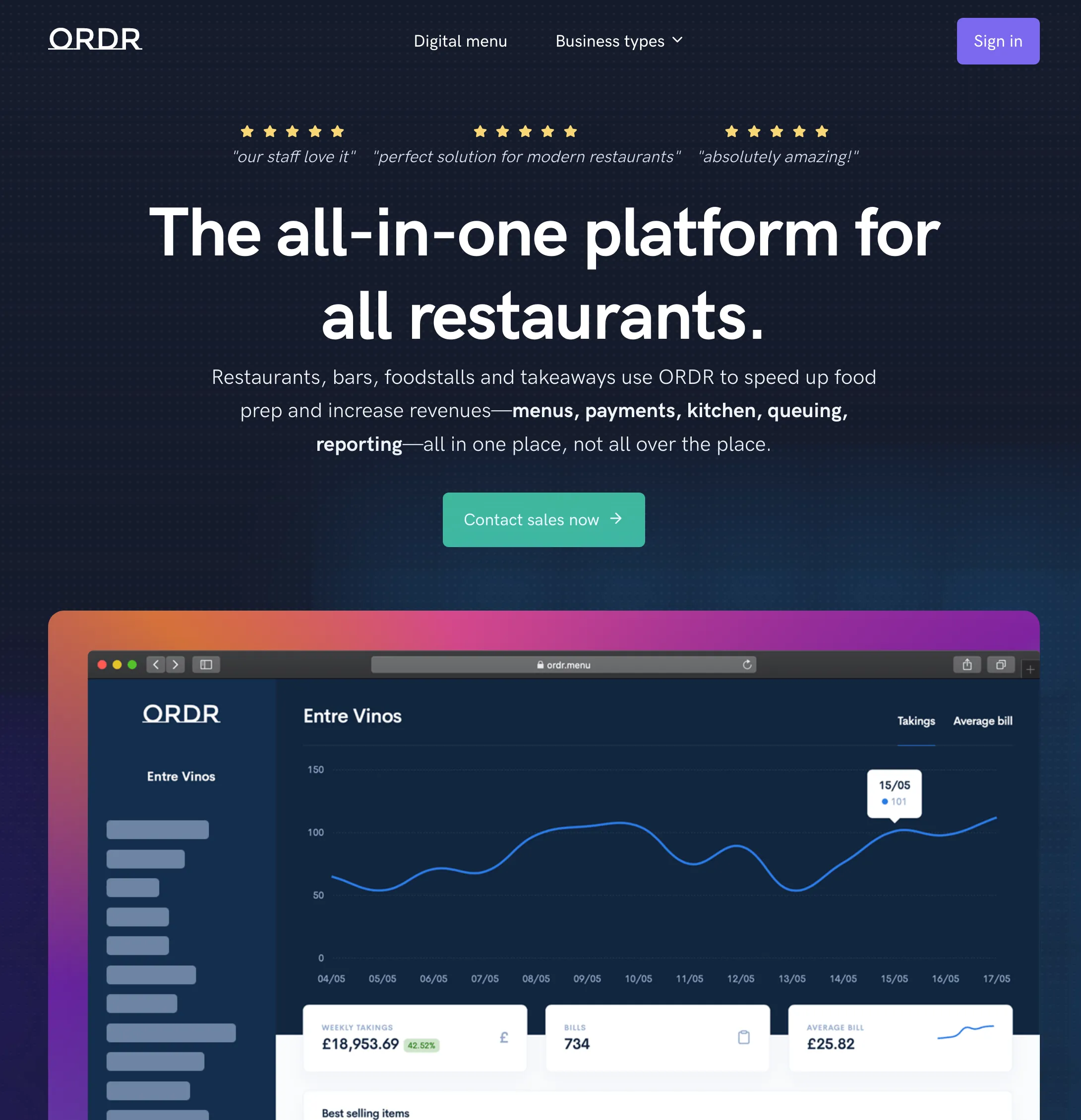ORDR Alternatives and Similar Sites & Apps | AlternativeTo
