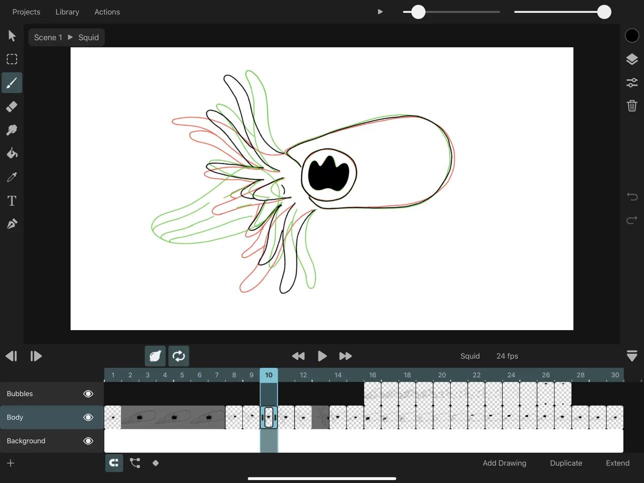 ToonSquid: Comprehensive 2D art and animation studio for iPad, merging traditional | AlternativeTo