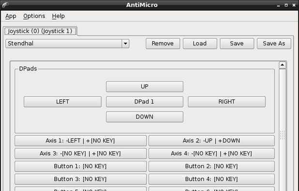 AntiMicro: A graphical program used to map keyboard keys and mouse controls to a gamepad ...