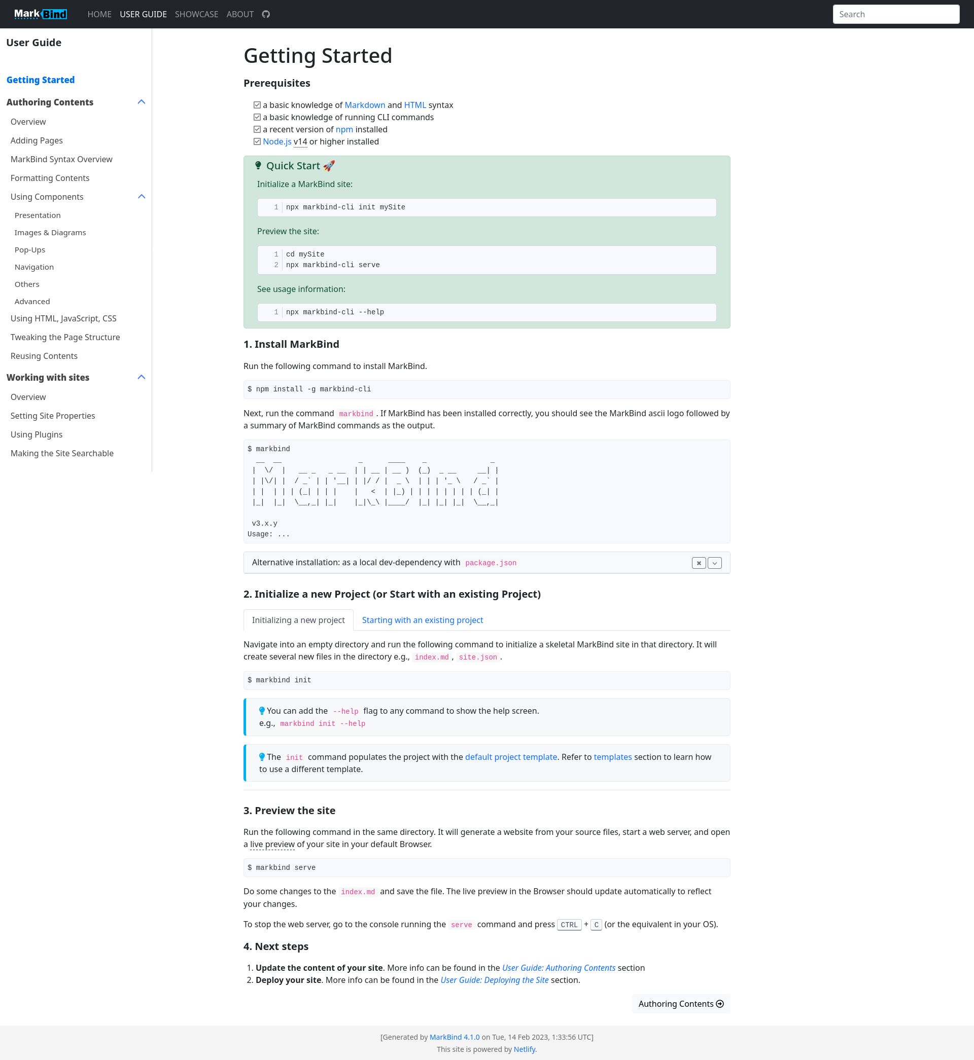 MarkBind Alternatives and Similar Software | AlternativeTo