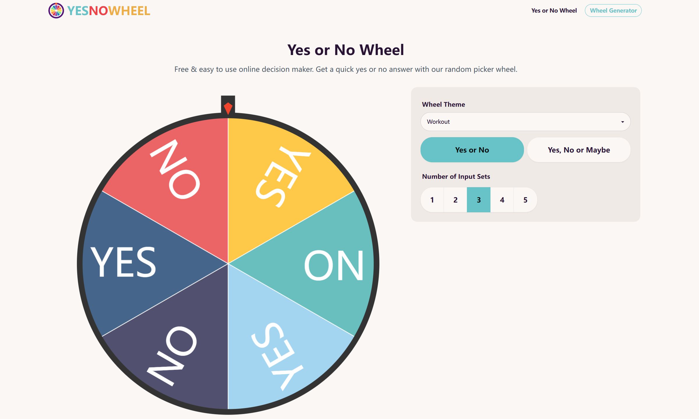 Yes or No Wheel App Alternatives - Explore Similar Sites & Apps ...