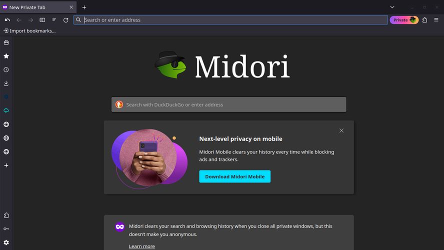 Midori: Lightweight, fast, and free web browser. | AlternativeTo