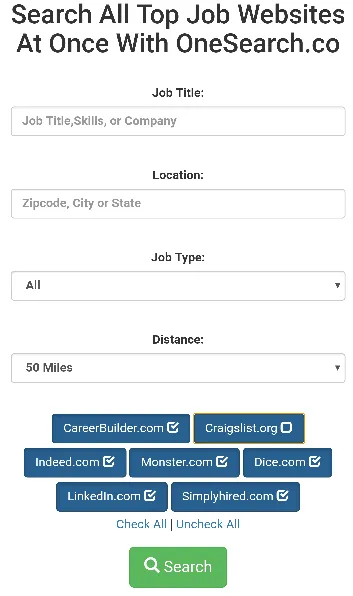 OneSearch.co Alternatives: Top 16 Job Search Services | AlternativeTo