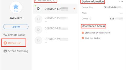 AweSun Remote Desktop: Enables you to connect to your work computer ...