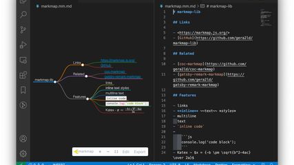 Markmap: Visualize your Markdown as mindmaps with Markmap | AlternativeTo