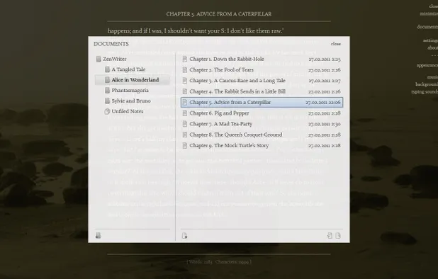 ZenWriter: Distraction-free writing for Windows | AlternativeTo