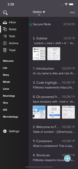 FSNotes: A modern notes manager on steroids for macOS and iOS ...