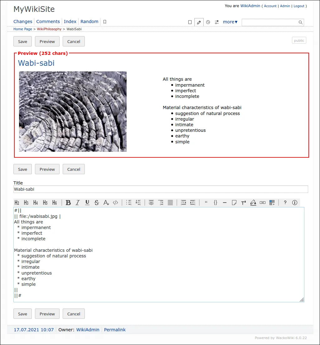 WackoWiki: Light and easy to install multilingual Wiki-engine ...