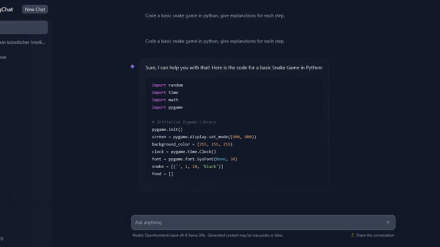 HuggingChat: Open source alternative to ChatGPT. | AlternativeTo