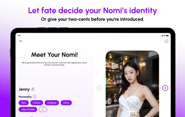 Nomi: AI Companion with a Soul: Get ready to meet Nomi, an AI companion so | AlternativeTo