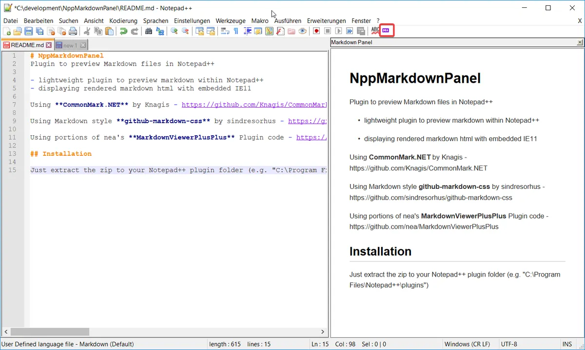 MarkdownPanel for Notepad++ Alternatives and Similar Software ...