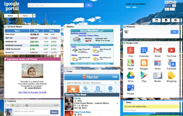 iGoogle Portal: Multi-lingual Ajax-based | AlternativeTo
