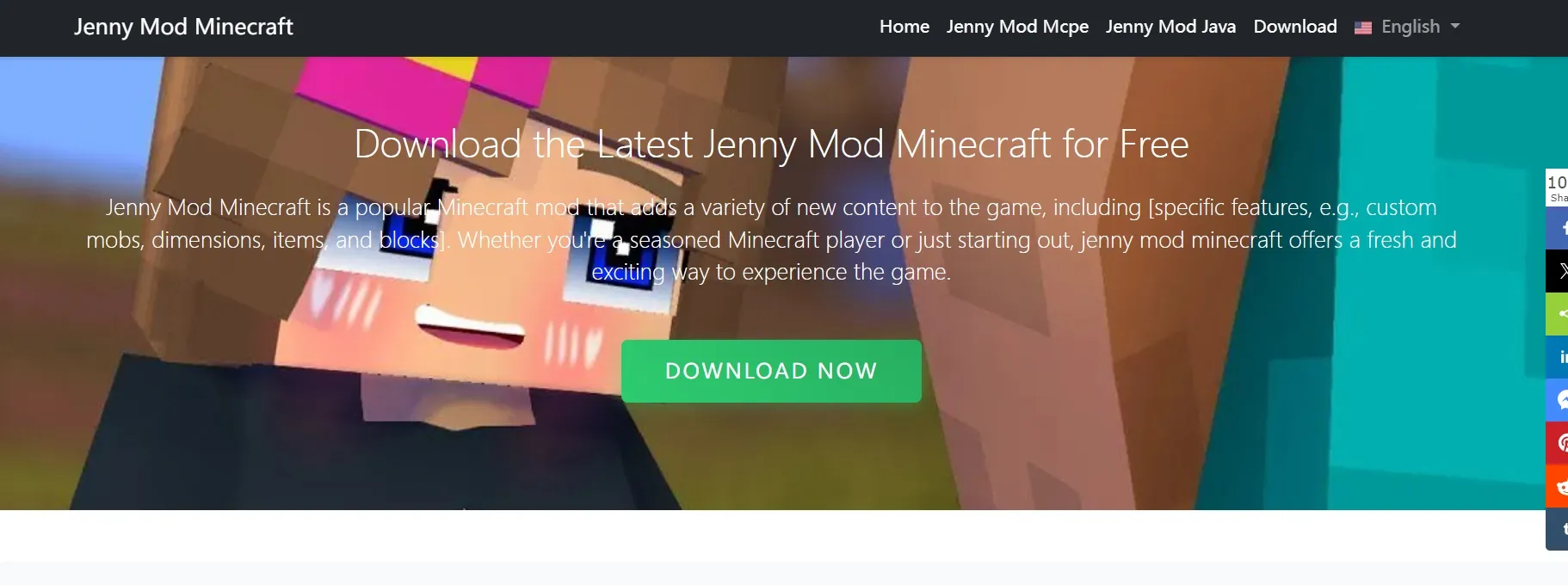 Jenny Mod Minecraft: Download the Latest Jenny Mod Minecraft for Free ...