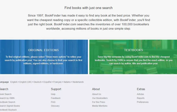 Bookfinder: Find nearly any book: new, used, rare and textbooks ...