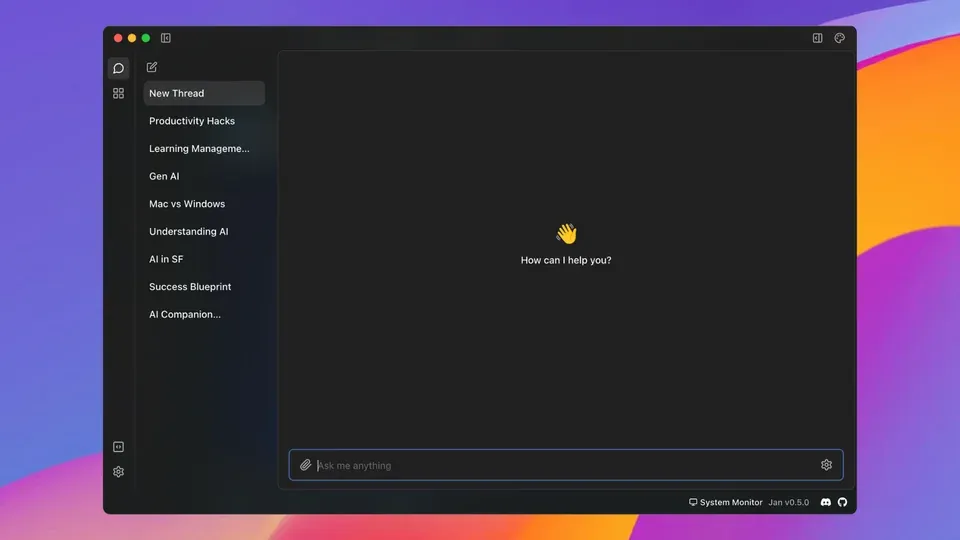Jan.ai: Jan is an open source alternative to ChatGPT that runs 100% ...