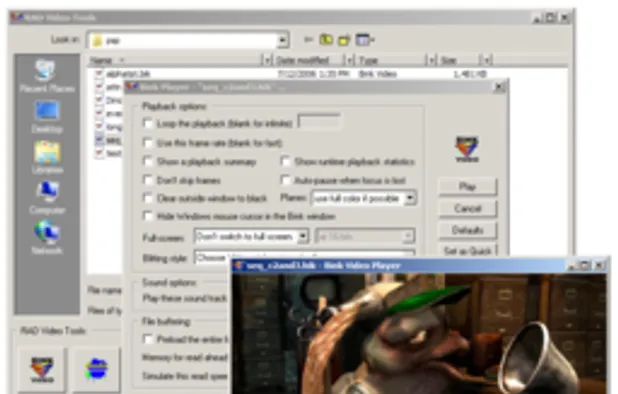 Bink Video: The Video Codec for Games | AlternativeTo