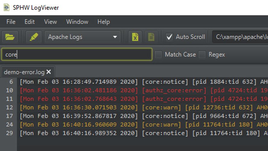 SPHW LogViewer: A free platform-independent tool for monitoring log ...