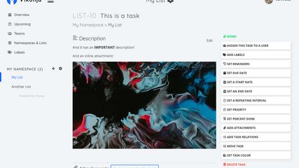 Vikunja: Open-source, self-hosted to-do list application for all ...