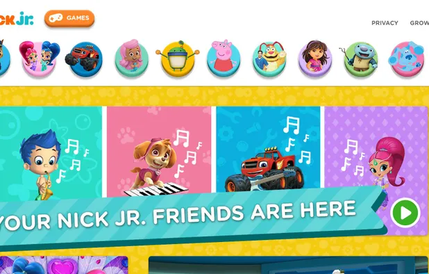 Nick Jr.: Provides educational and entertaining programming to ...