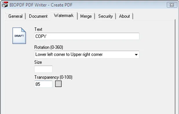 bioPDF: Create PDF documents from any Windows application | AlternativeTo