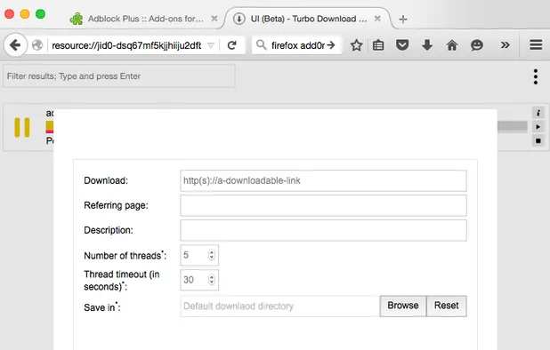 Turbo Download Manager: A modern multi-thread download manager for ...