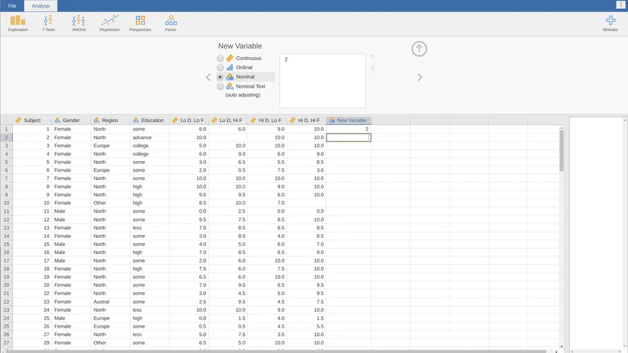 jamovi: Free and open statistical platform which is intuitive to use ...