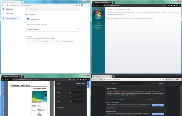 Supermium: An up-to-date Chromium-based web browser compatible with ...