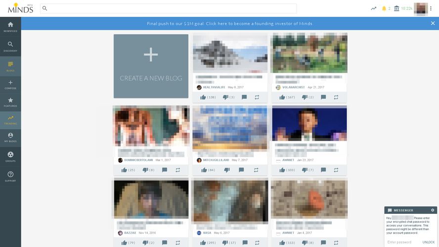 Minds: The open-source, encrypted social network that expands your ...