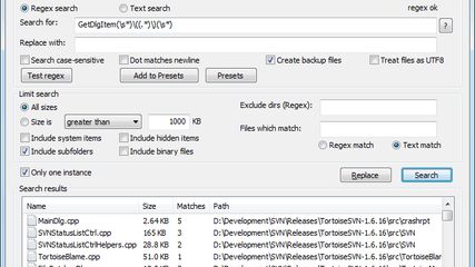 grepWin: Is lightweight string replacement software with regular expressions, All files ...