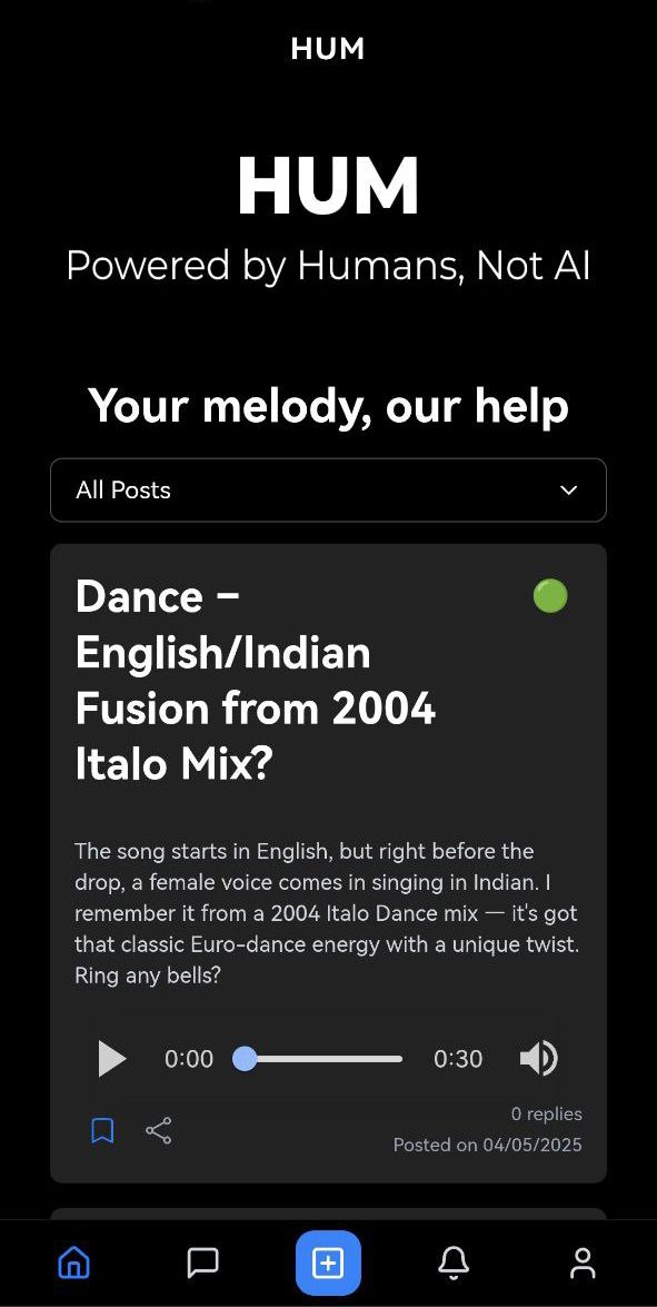 HUM: New social media web app where people help each other identify ...