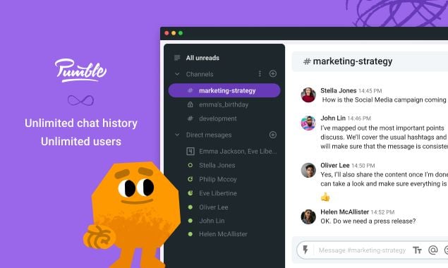 Pumble Alternatives: Top 10 Group Chat & Video Calling Apps | AlternativeTo