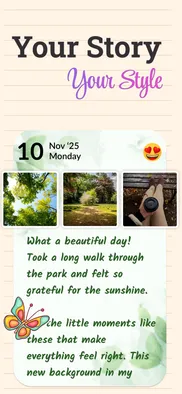 Daily Journal: Secure, customizable diary app to write freely, track ...
