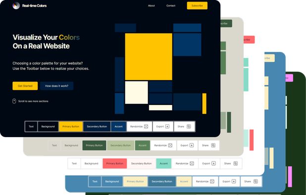 Realtime Colors: Real-time UI Colorpicking Tool. See your favorite ...