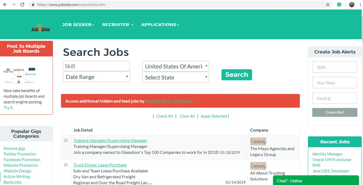 Jobisite Alternatives: 25+ Similar Job Search Services | AlternativeTo