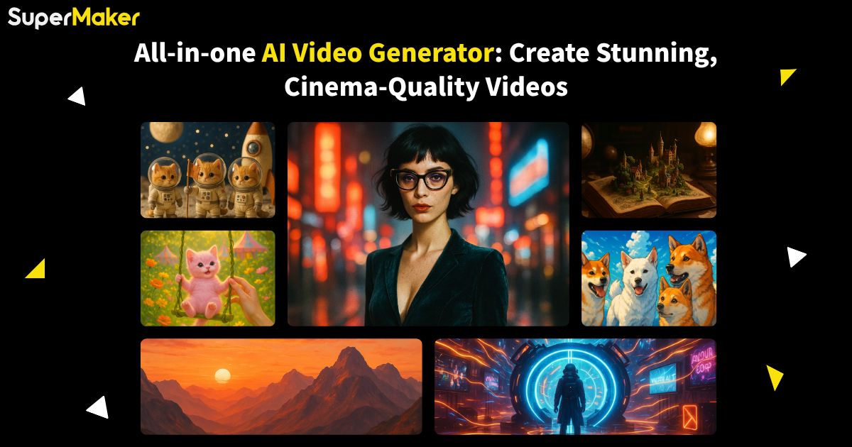 SuperMaker AI: Captivate your audience with a full sensory experience. | AlternativeTo